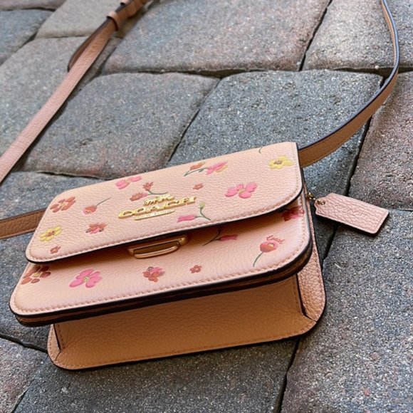 Coach | Bags | Coach Mini Brynn Crossbody With Mystical Floral Print ...